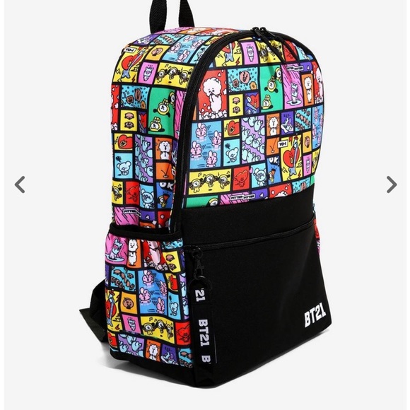 Bags | Bt21pocket Backpack Blacknew With Tag | Poshmark